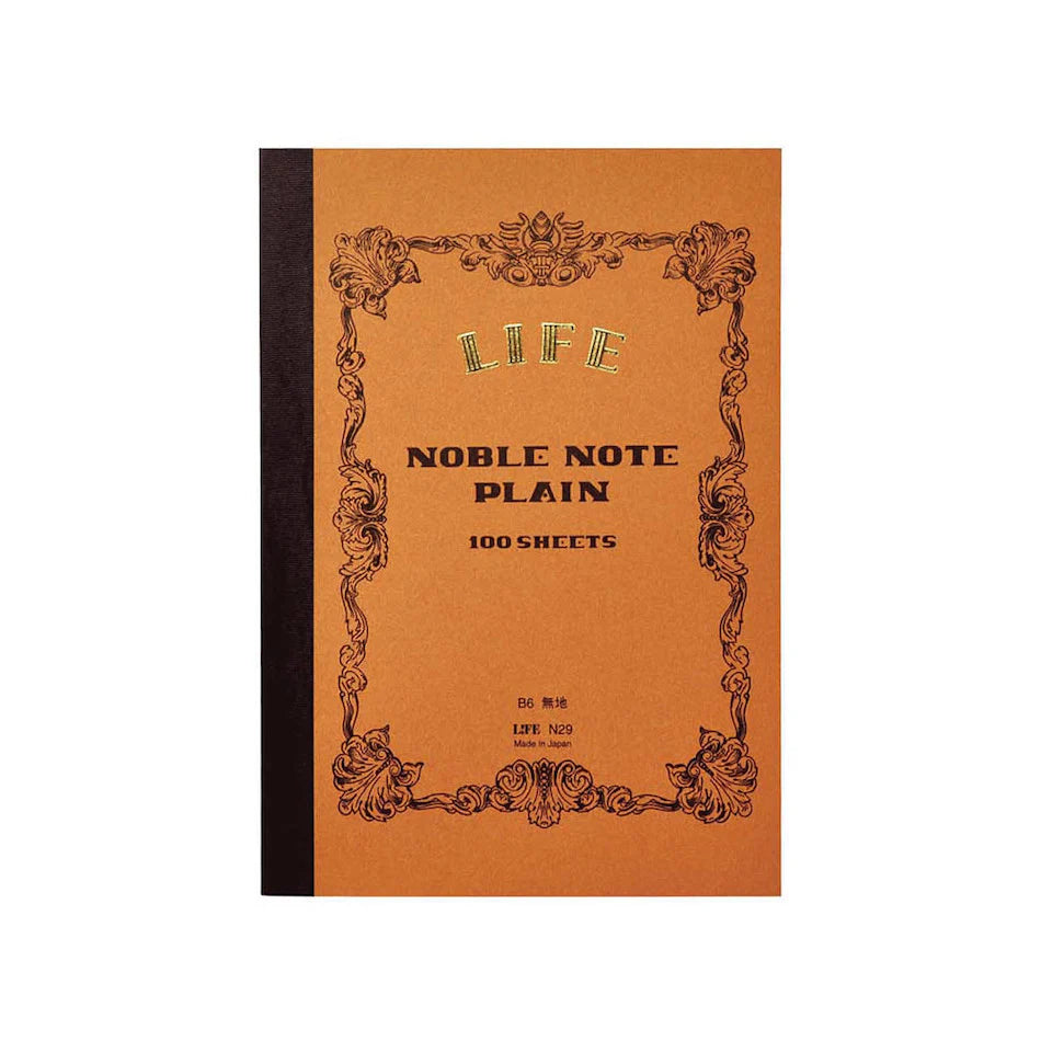 Life Noble Notebook: B6 Plain N29 – The Stationer