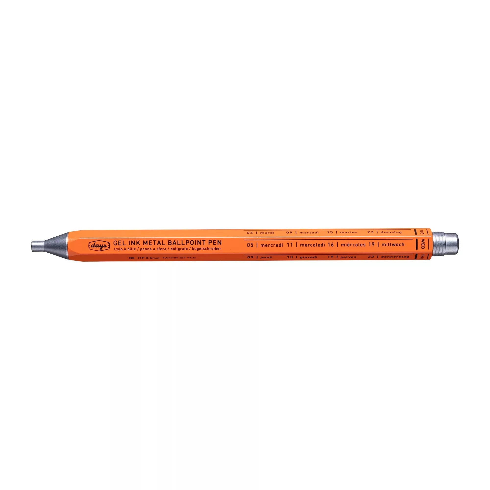 Days Gel Ink Metal Ballpoint Pen – The Stationer