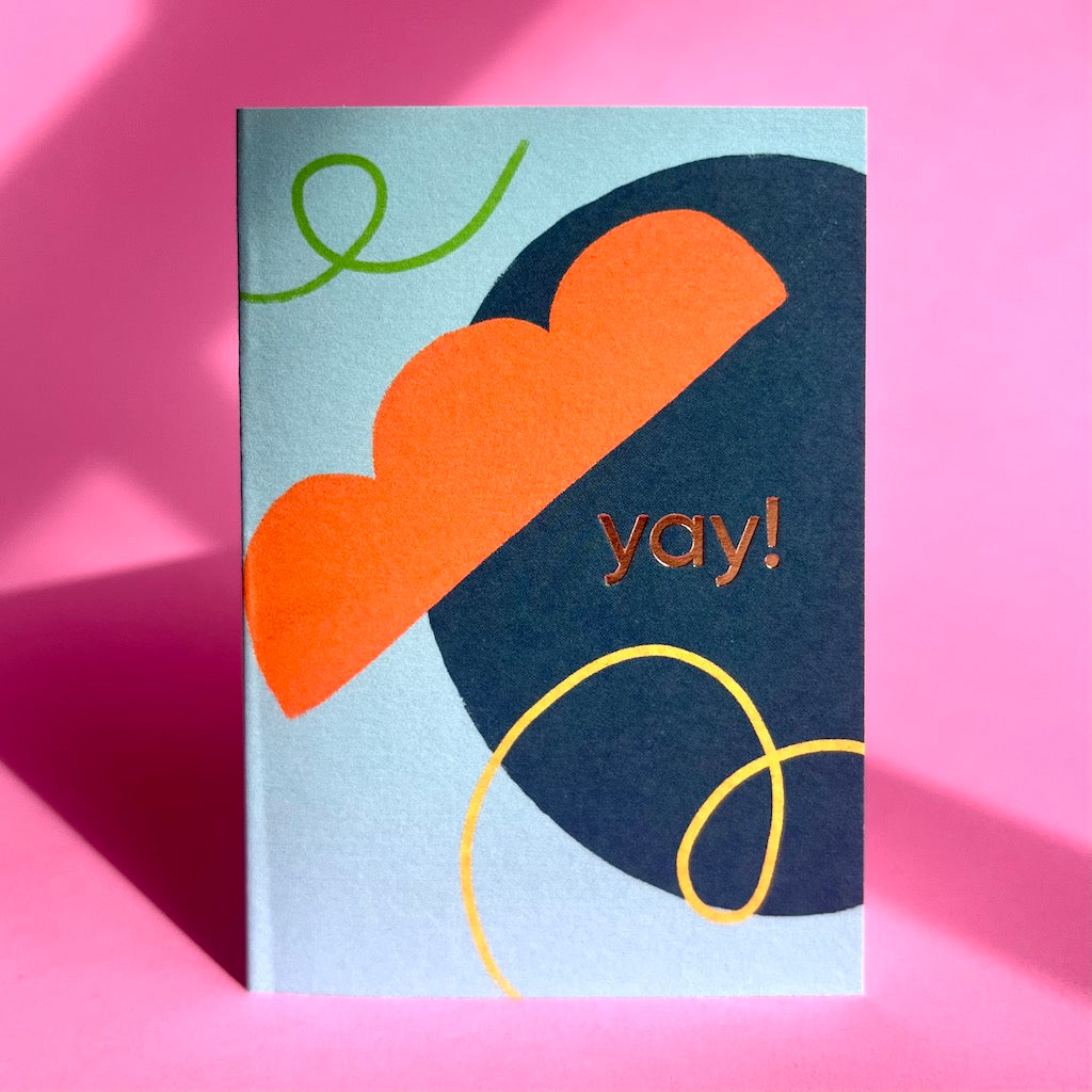 Yay! Mini Card | Scallop – The Stationer
