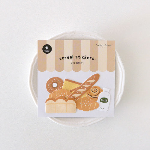Suatelier Cereal Stickers: Bakery – The Stationer